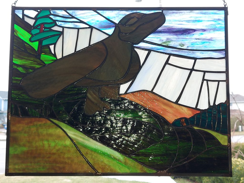The Raven – Lyons Stained Glass Art